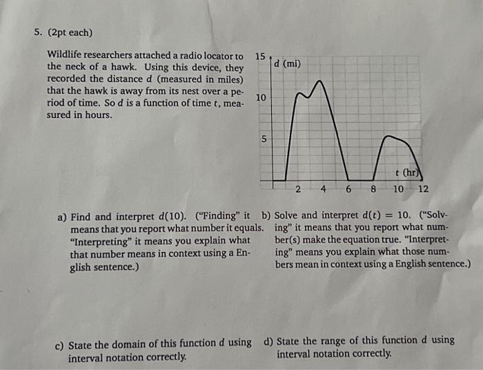 Solved Wildlife researchers attached a radio locator to the | Chegg.com