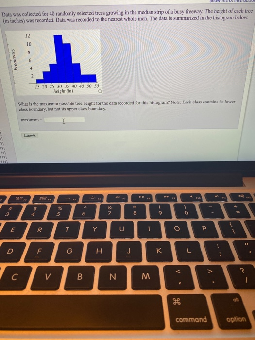 Solved What is the maximum possible tree height for the data | Chegg.com