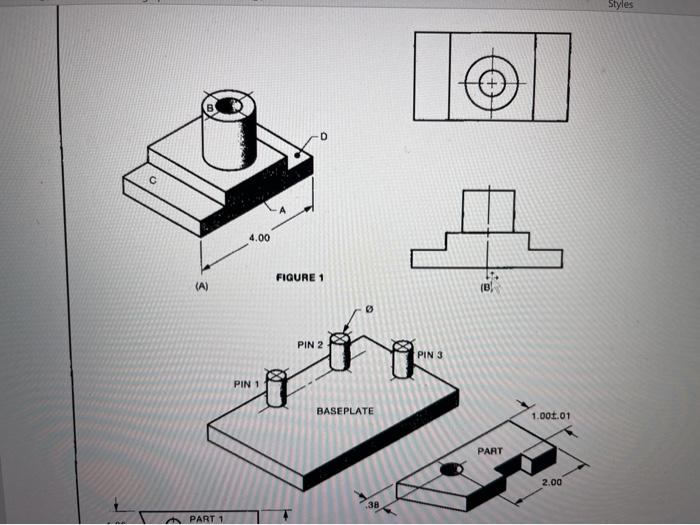 Solved ANSWERS 1. SEE FIGURE 1 2. A ASSIGNMENTS: 1. Show the | Chegg.com