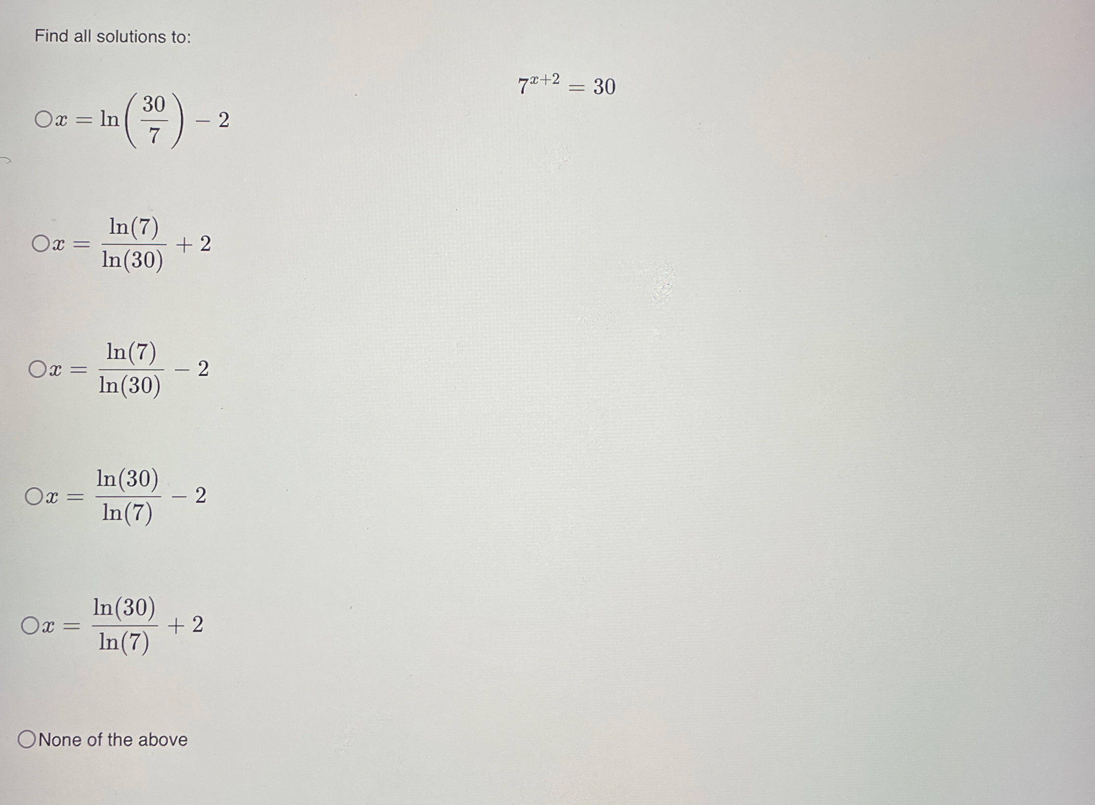 Solved Find all solutions | Chegg.com