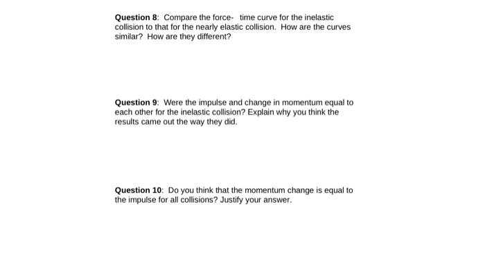 Solved Activity 4: Impulse -- Momentum Theorem in an | Chegg.com