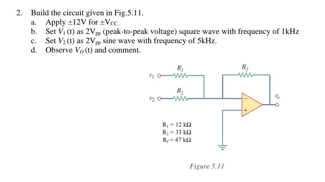 Solved This circuit should be simulated using Orcad Psipce | Chegg.com