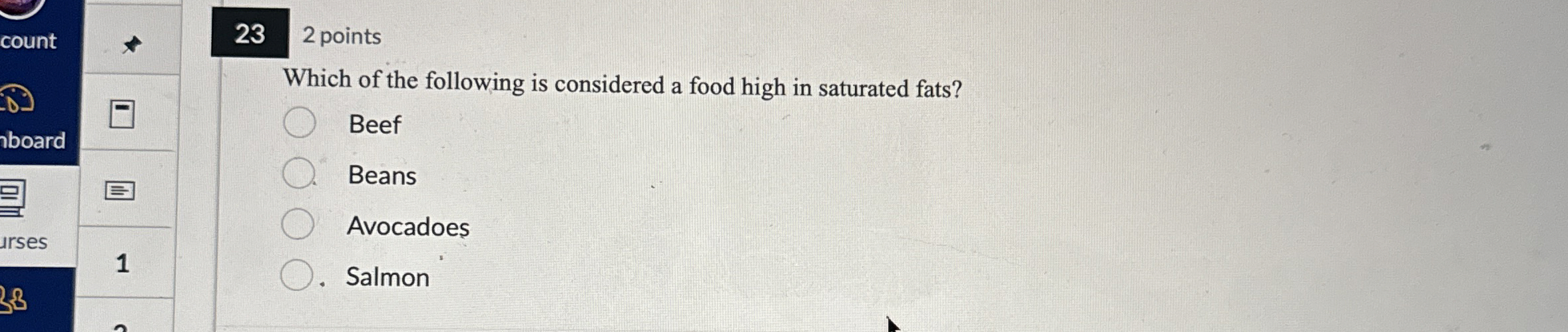 Solved 232 ﻿pointsWhich of the following is considered a | Chegg.com