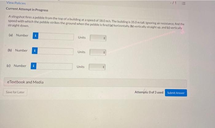 Solved -/1 TIF View Policies Current Attempt in Progress A | Chegg.com