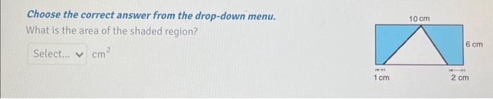 Solved Choose the correct answer from the drop-down menu. | Chegg.com