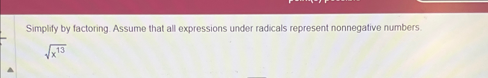 Solved Simplify by factoring. Assume that all expressions | Chegg.com