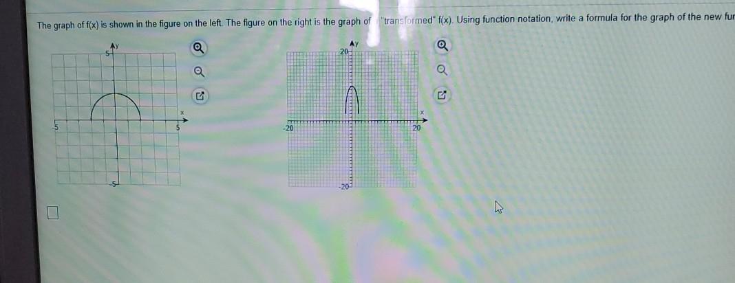 Solved using function notation write a formula for the graph | Chegg.com