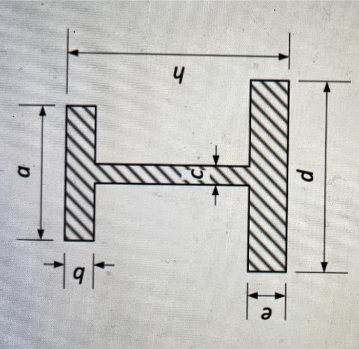 Solved The cross section and dimensions of a 8 m long | Chegg.com