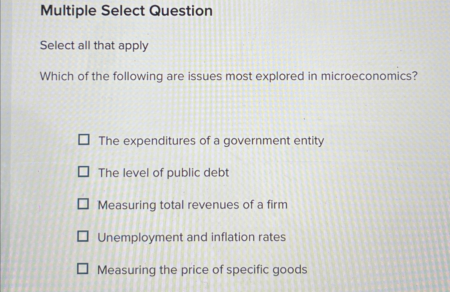 Solved Multiple Select QuestionSelect all that applyWhich of | Chegg.com