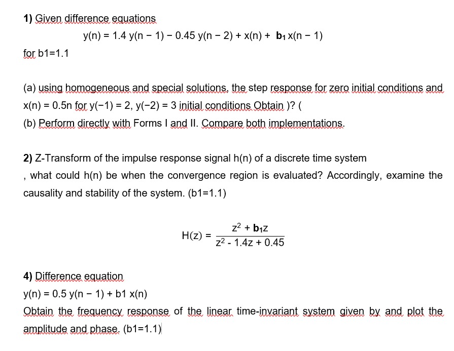 Solved Given difference | Chegg.com