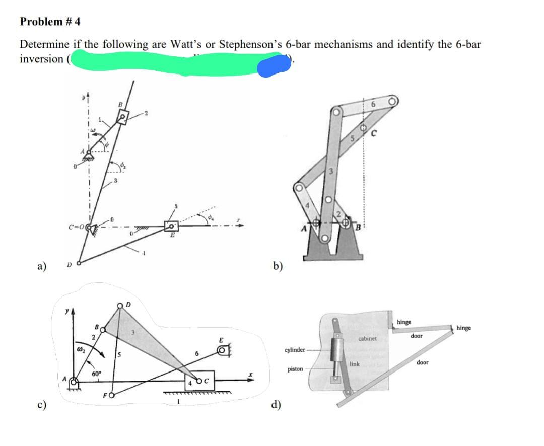 Solved Problem # 4Determine if the following are Watt's or | Chegg.com