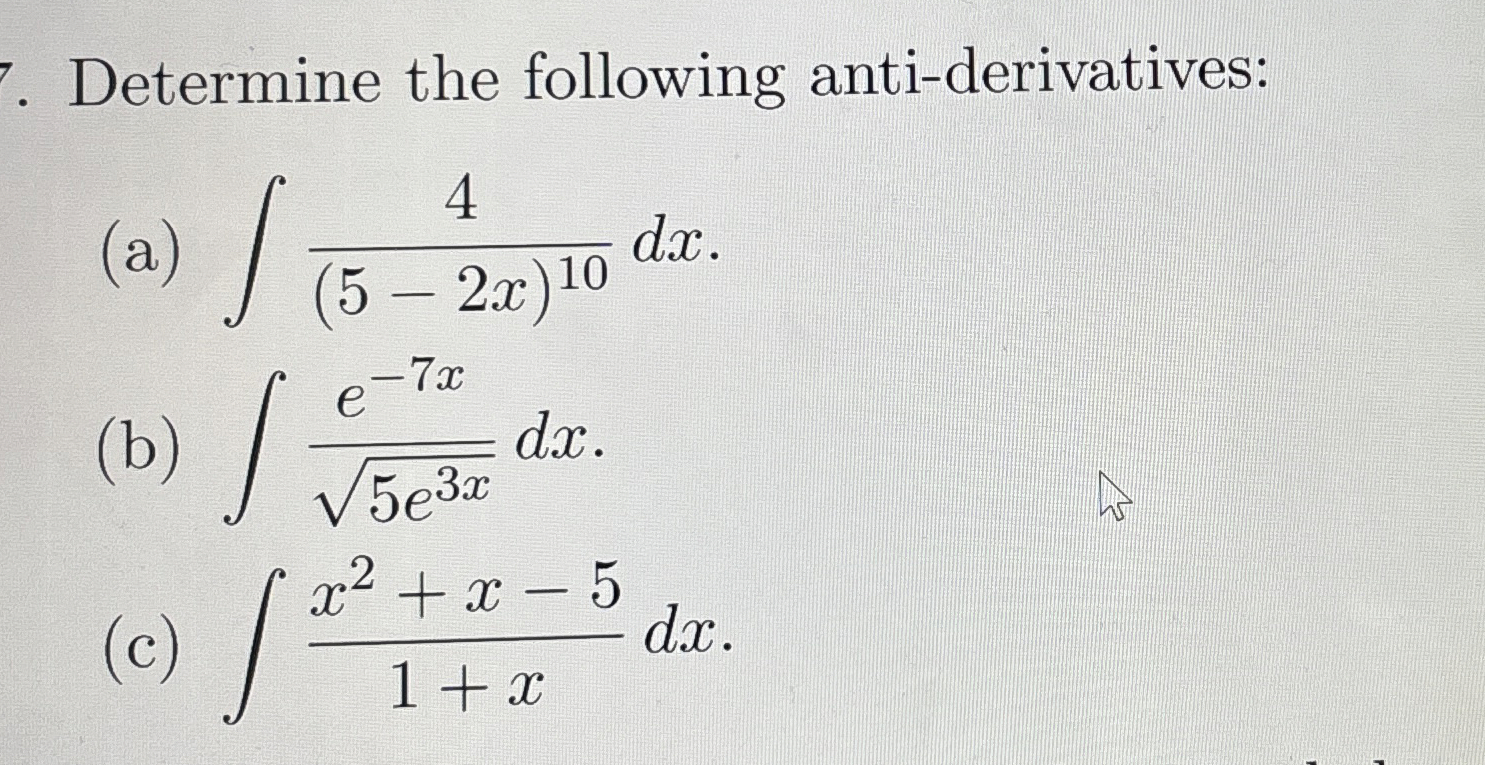 Solved Determine the following | Chegg.com