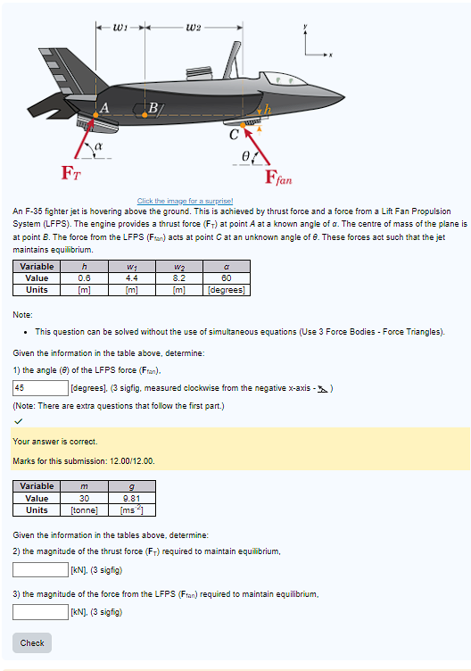 Solved Click the image for a surprise!An F-35 ﻿fighter jet | Chegg.com