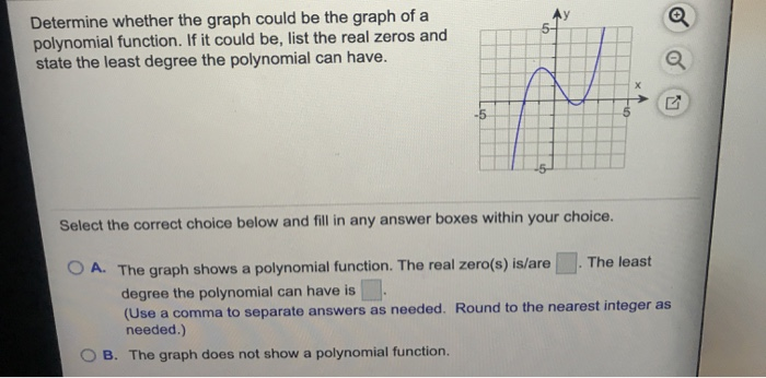 Solved Determine whether the graph could be the graph of a | Chegg.com