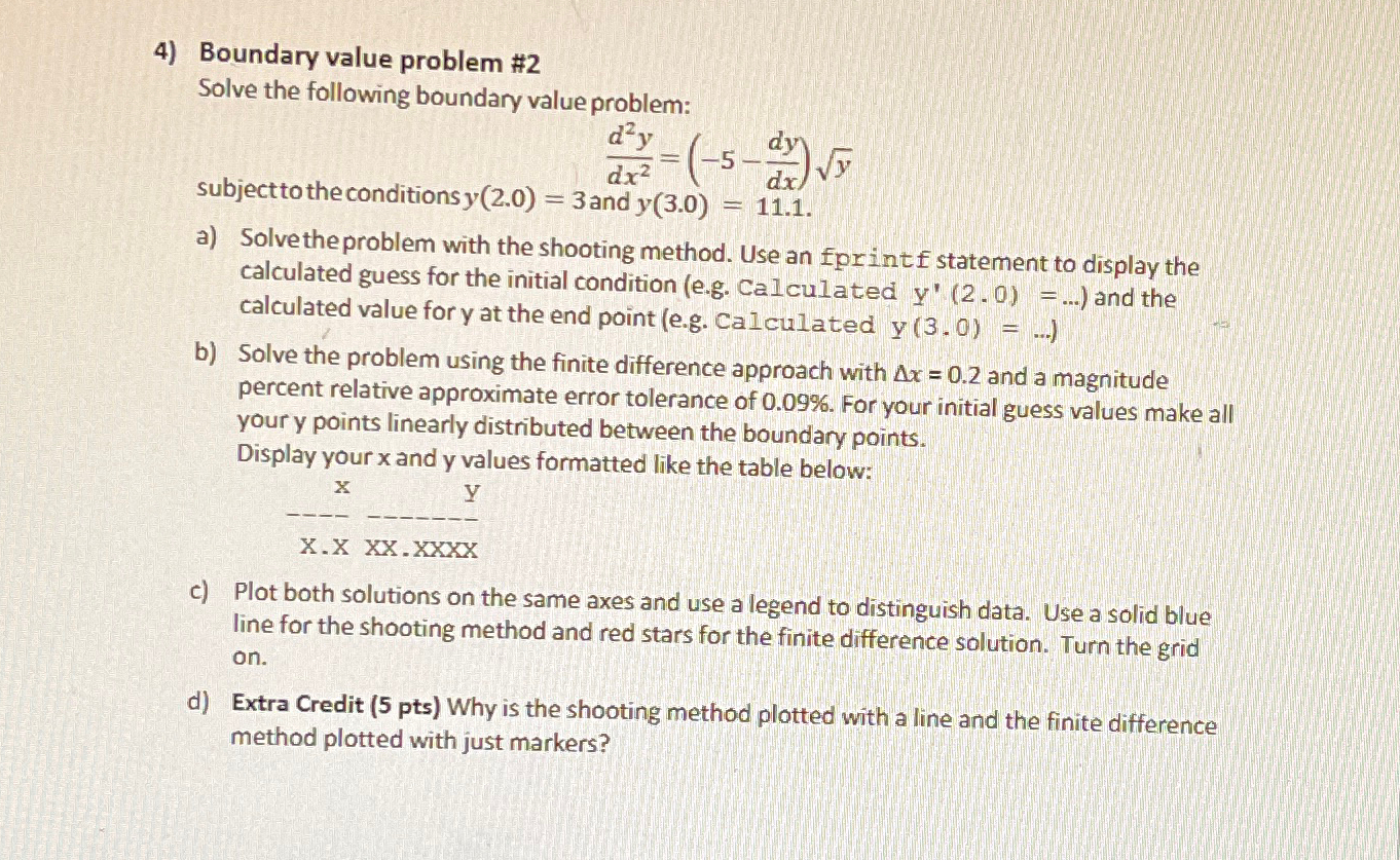 Solved Please show matlab code, must be done in matlab. Do | Chegg.com Solved Please show matlab code, must be done in matlab. Do | Chegg.com