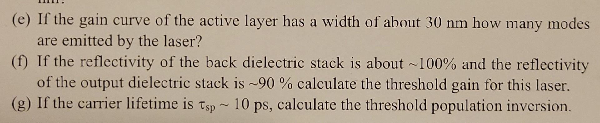 Solved Problem 2.3 (37.5 points) (Optical communications | Chegg.com