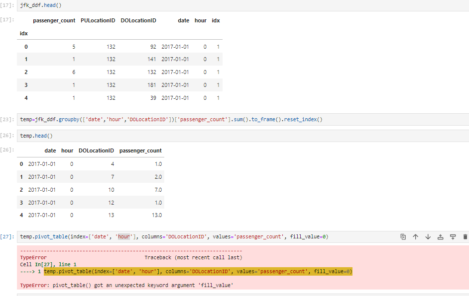 Solved HIi am using dask dataframe. i need to get a | Chegg.com