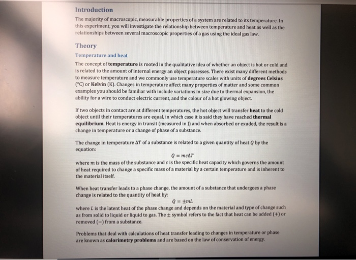 Solved 2) Pressure and volume Calculation 2a: 2 pts Using | Chegg.com