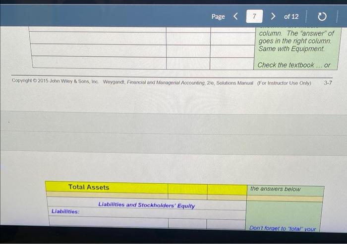 Solved Problem 3-2B continued Instruction (c) ... completed | Chegg.com