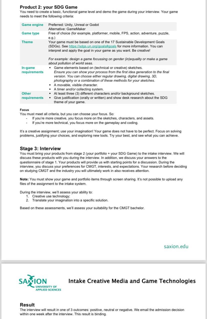 Solved Product 2: your SDG GameYou need to create a basic, | Chegg.com