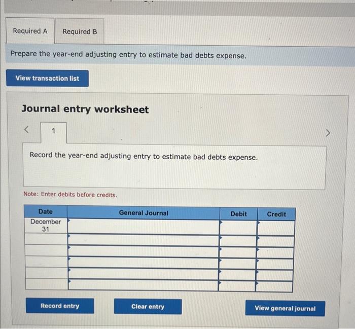 Solved Exercise 7-6 (Algo) Recording and reporting allowance | Chegg.com
