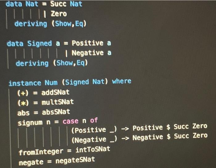 Solved Exercise C Implement the function multsNat that | Chegg.com