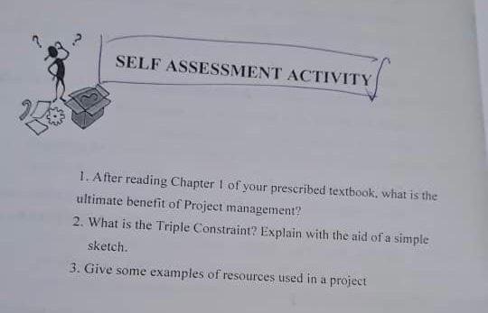 Solved SELF ASSESSMENT ACTIVITY 1. After reading Chapter 1 | Chegg.com