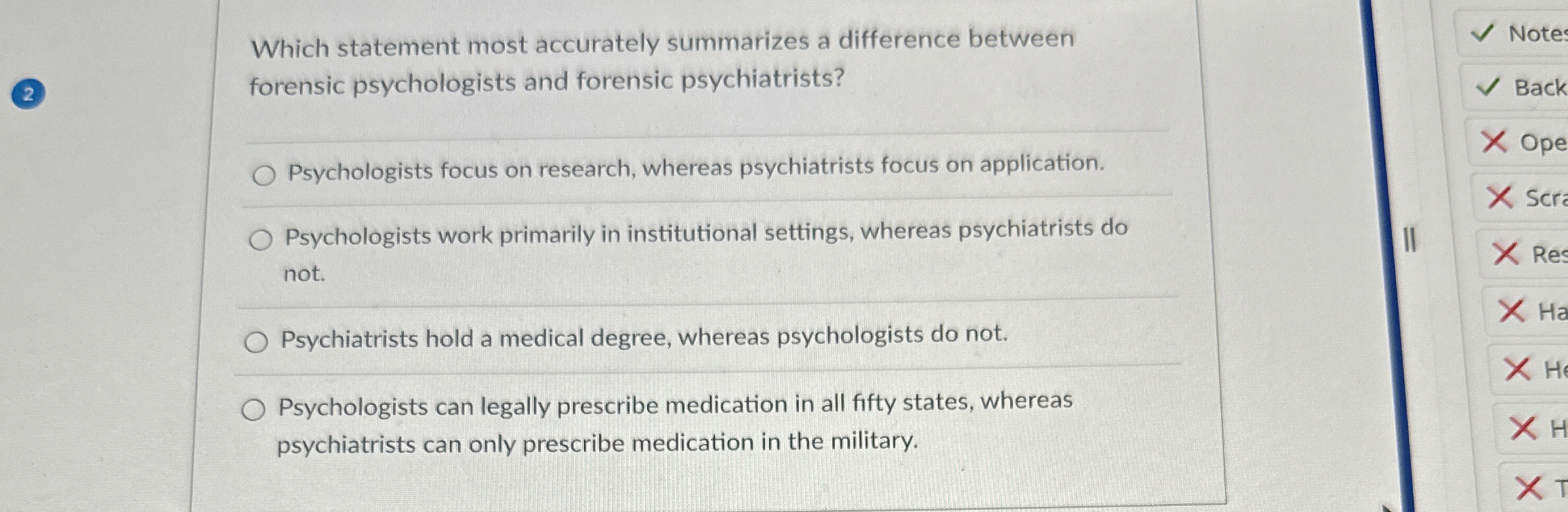 Solved Which statement most accurately summarizes a | Chegg.com