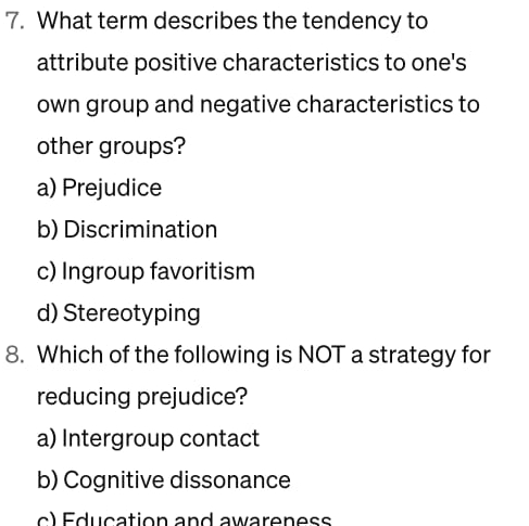 Solved What term describes the tendency to attribute | Chegg.com