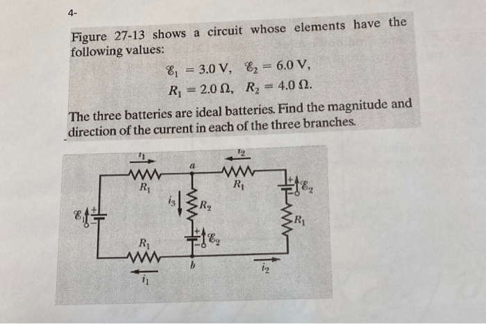 Solved Figure 27-13 shows a circuit whose elements have the | Chegg.com