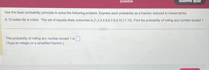 Solved Use the basic probability principle to solve the | Chegg.com