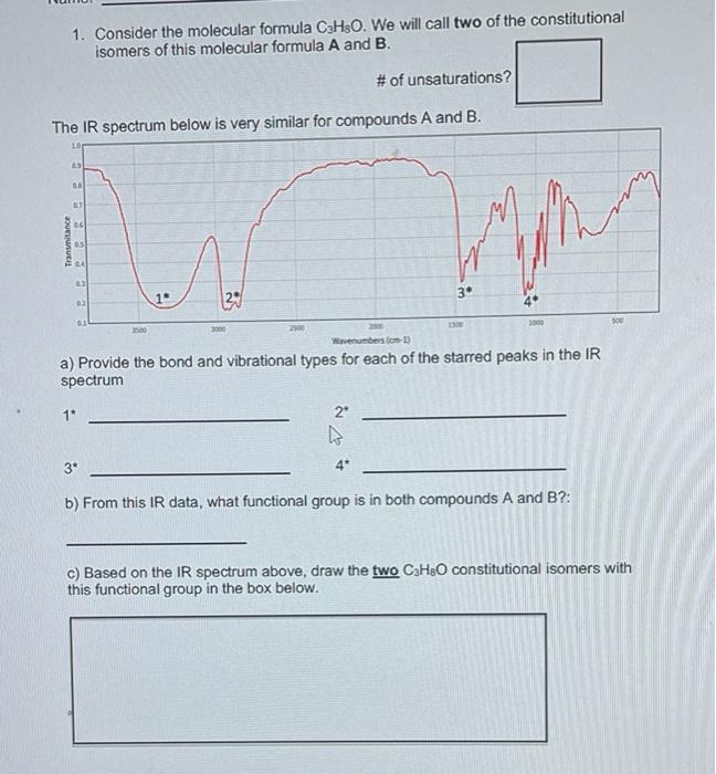 C3h8o Isomers Line Structures