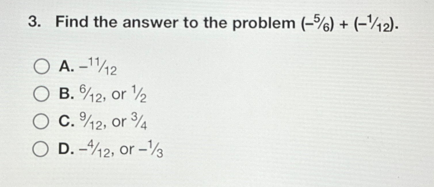 Solved Find the answer to the problem | Chegg.com
