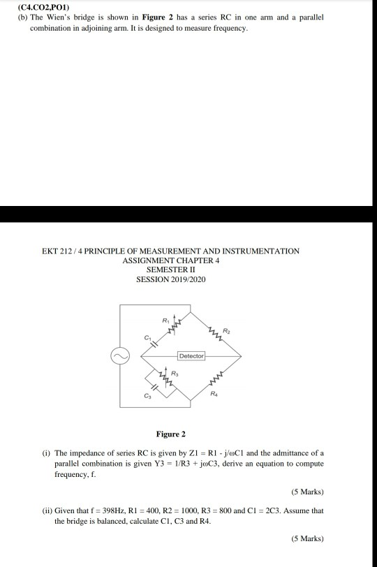 Solved Principle of measurement and instrumentation | Chegg.com
