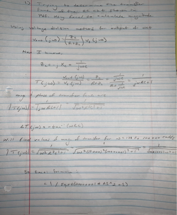 Solved Please do 2-5 and show all work! I have provided the | Chegg.com