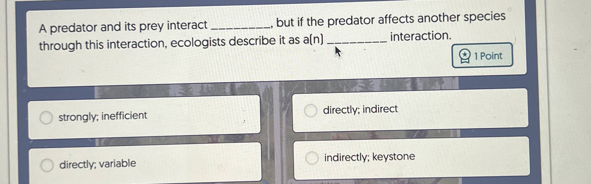 Solved A predator and its prey interact.......but if the | Chegg.com