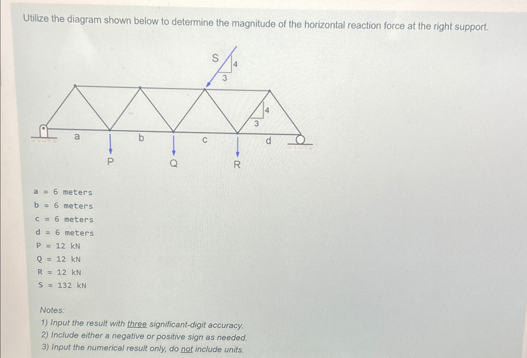 Solved Utilize the diagram shown below to determine the | Chegg.com
