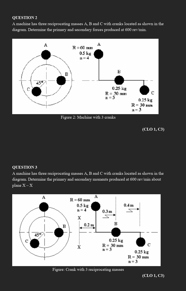 Solved How to solve QUESTION 2A machine has three | Chegg.com