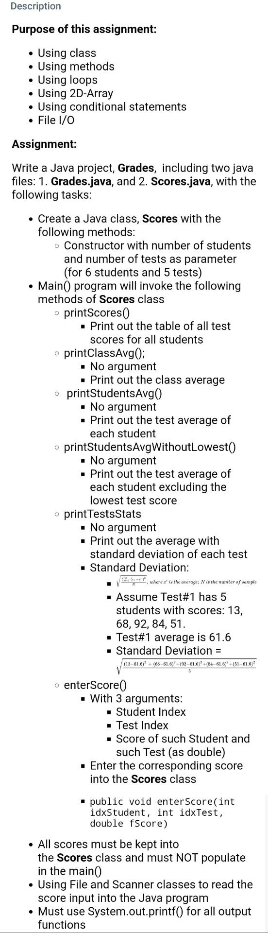 Description Purpose of this assignment: O . Using | Chegg.com