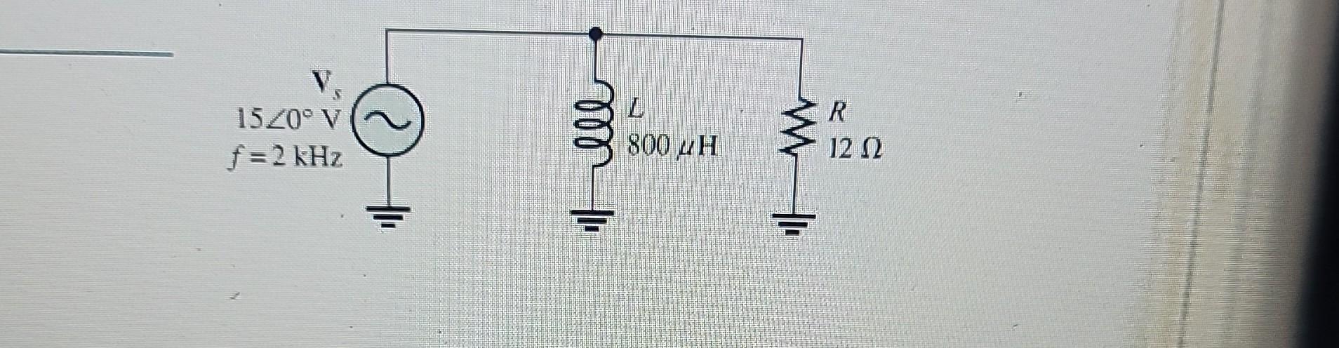 Solved Impedance and Admittance of Parallel RL Circuits 20. | Chegg.com