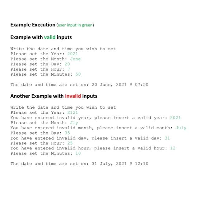 Solved Q1) Class Time A software engineer asks you to write | Chegg.com