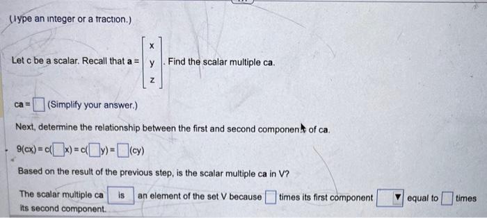 Solved Show that the given set V is closed under addition | Chegg.com