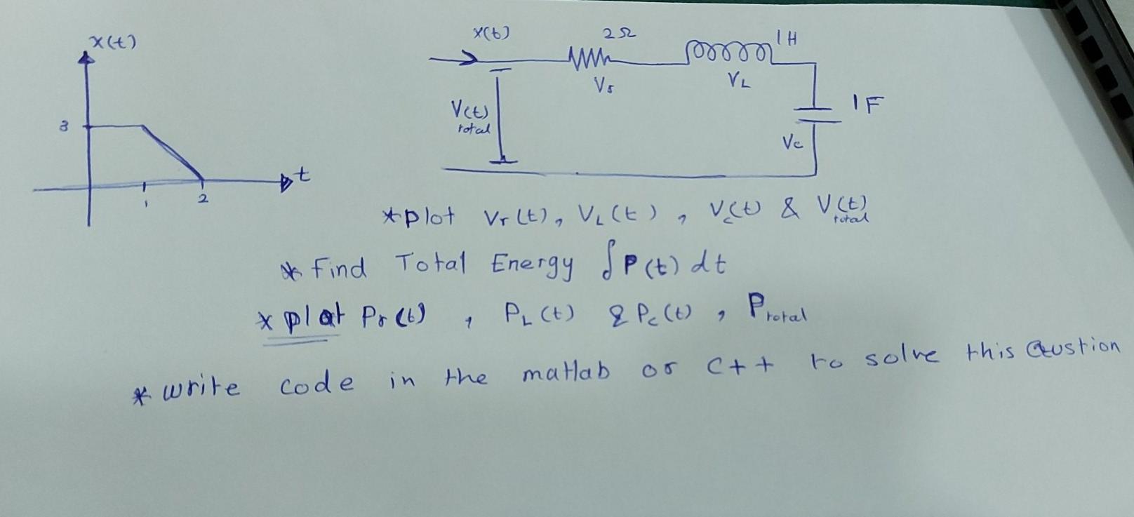 Solved Write Code In The Matlab And C To Solve This 1845