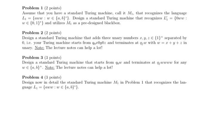 Solved Problem 1 (2 points) Assume that you have a standard | Chegg.com