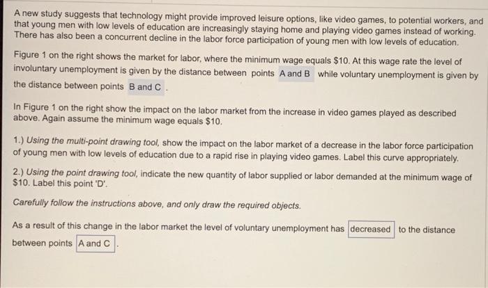 Solved A new study suggests that technology might provide | Chegg.com