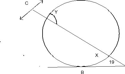 Solved Given measure of arc ABC=258. Find m