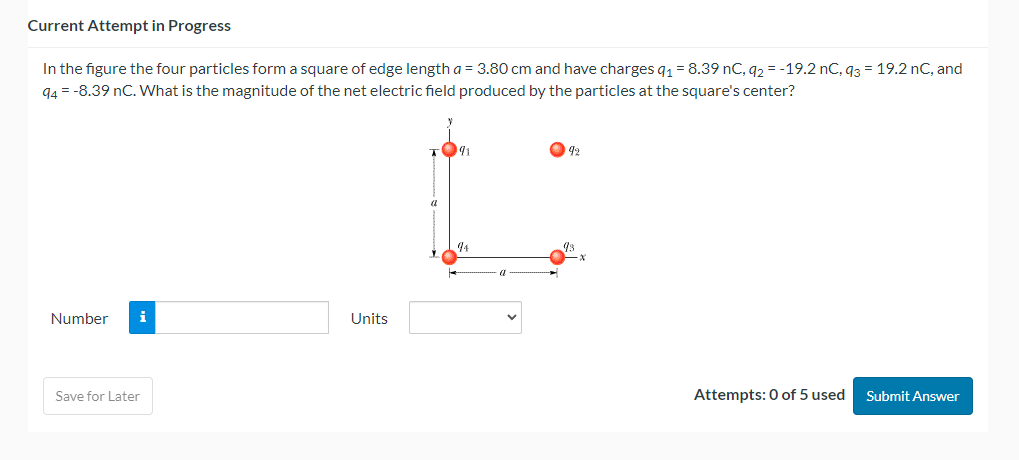 Solved Current Attempt in ProgressIn the figure the four | Chegg.com