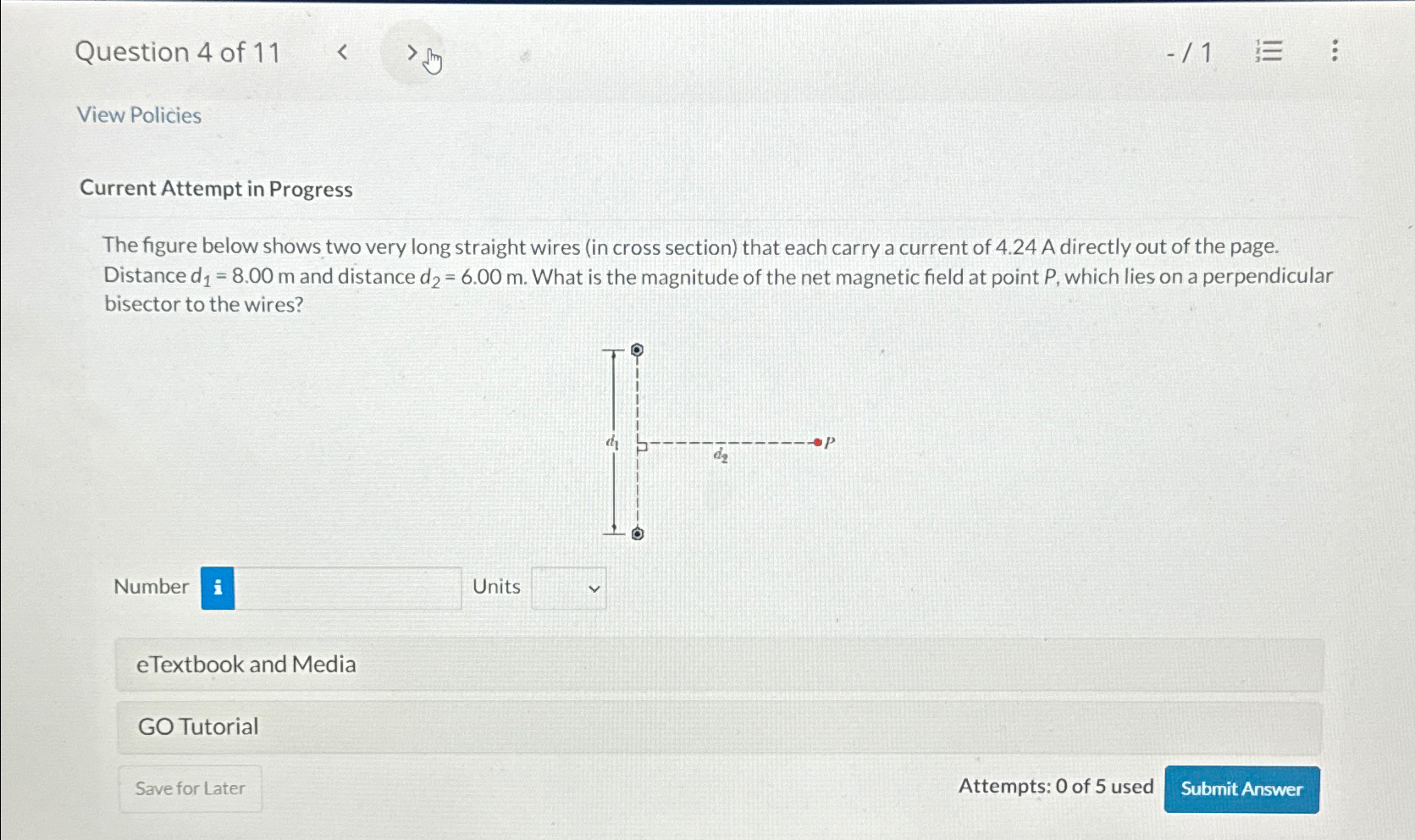 Solved Question 4 ﻿of 11View PoliciesCurrent Attempt in | Chegg.com
