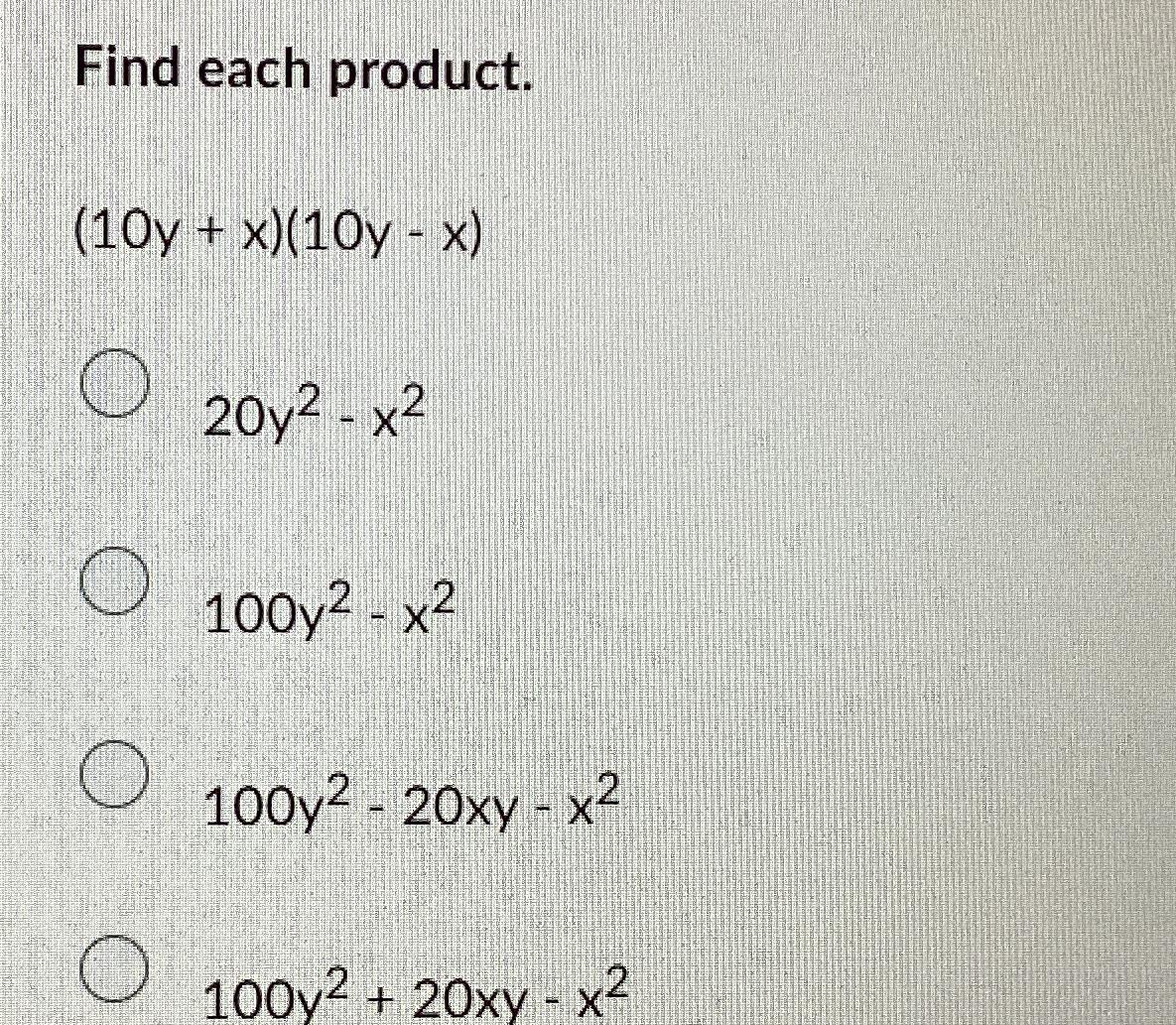 Solved Find each | Chegg.com