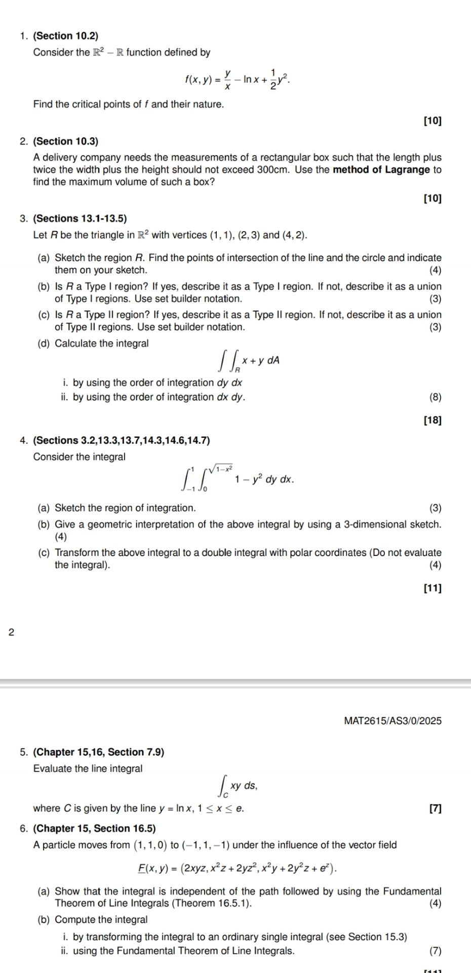 Solved (Section 10.2)Consider the R2-R ﻿function defined | Chegg.com